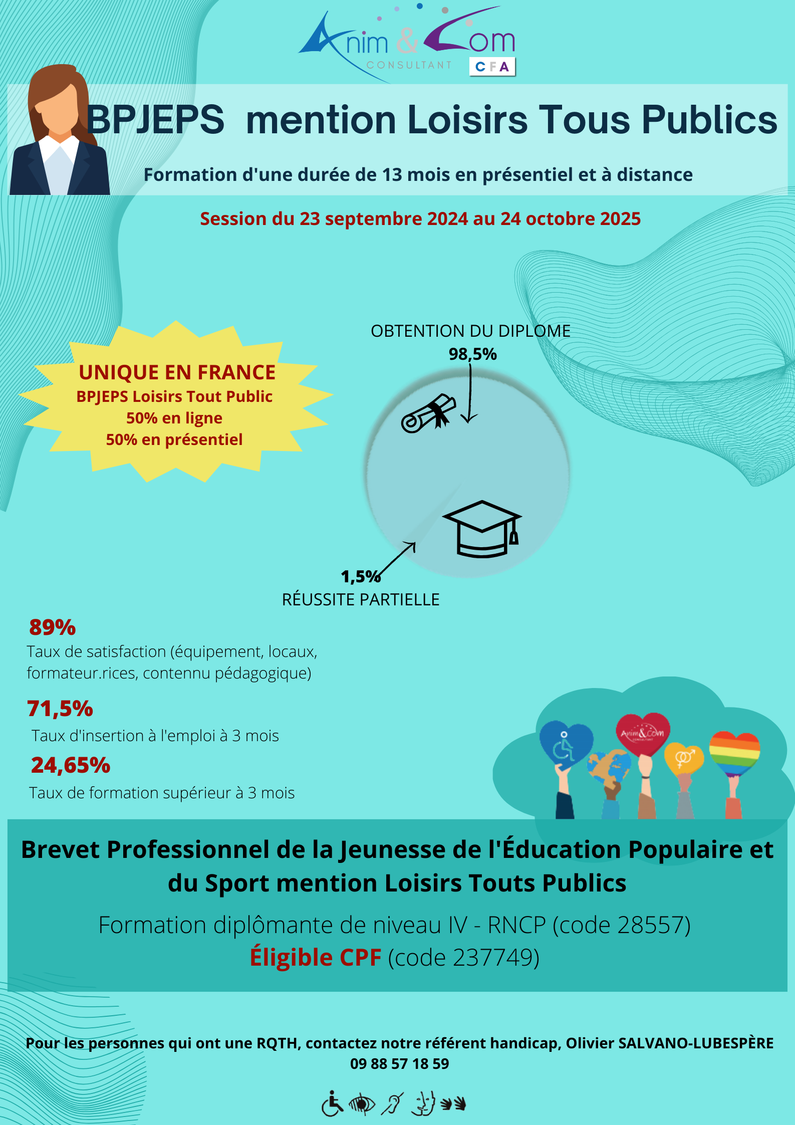 (Re)Découvrez notre BPJEPS mention Loisir Tout Public en "Blended Learning"